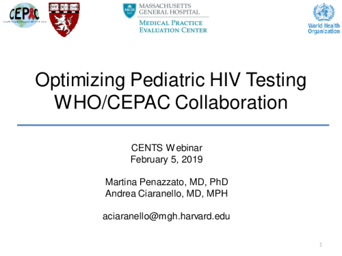 HIV testing and costing resources | Differentiated service delivery