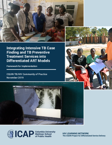 The CQUIN Learning network Differentiated TB/HIV Community of Practice ...