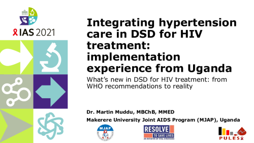 IAS Conference on HIV Science 2021 satellite session: “What’s new in ...