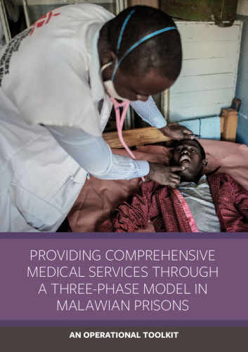 MSF operational toolkit Malawian prisons | Differentiated service delivery