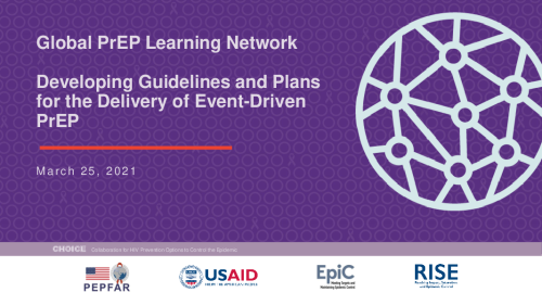 PrEP Watch: PrEP Learning Network COVID-19 and DSD related webinars ...