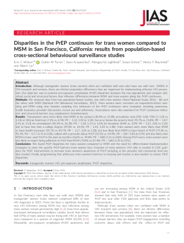 Published Evidence On Dsd For Prep Differentiated Service Delivery